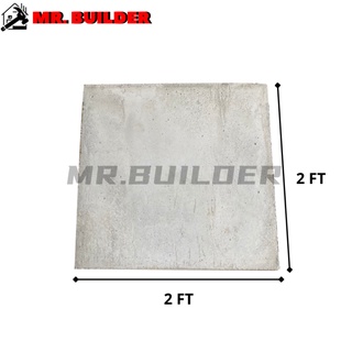 MR. BUILDER 2'x2' Concrete Slab with Steel Papan Konkrit Besi 2 kaki x ...