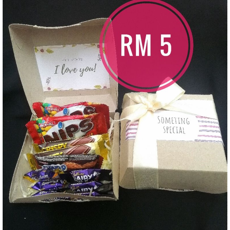 CHOCOLATE GIFT BOX RM5 | Shopee Malaysia