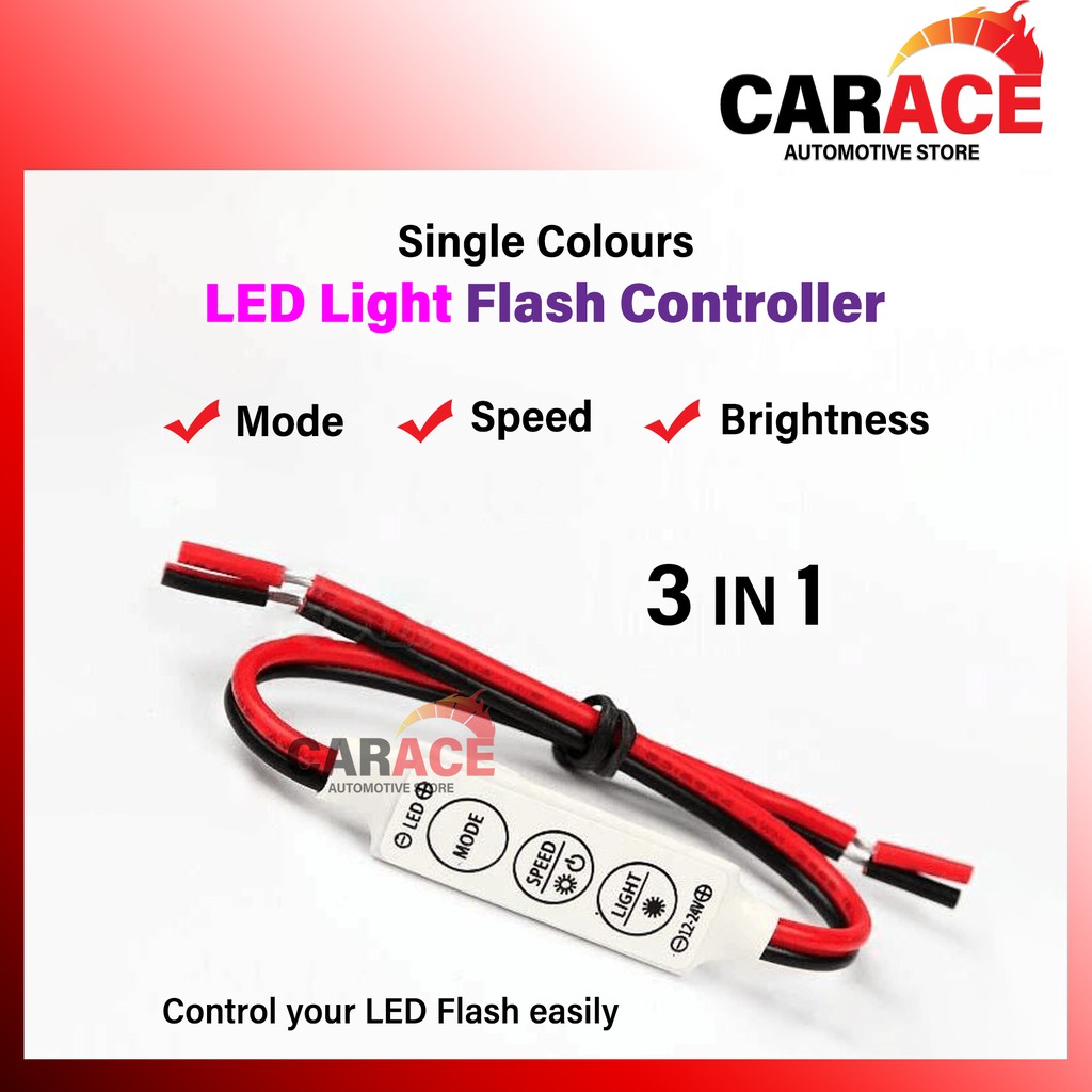 1Pcs Flasher Module Flash Strobe Controller For LED Strip Light ...