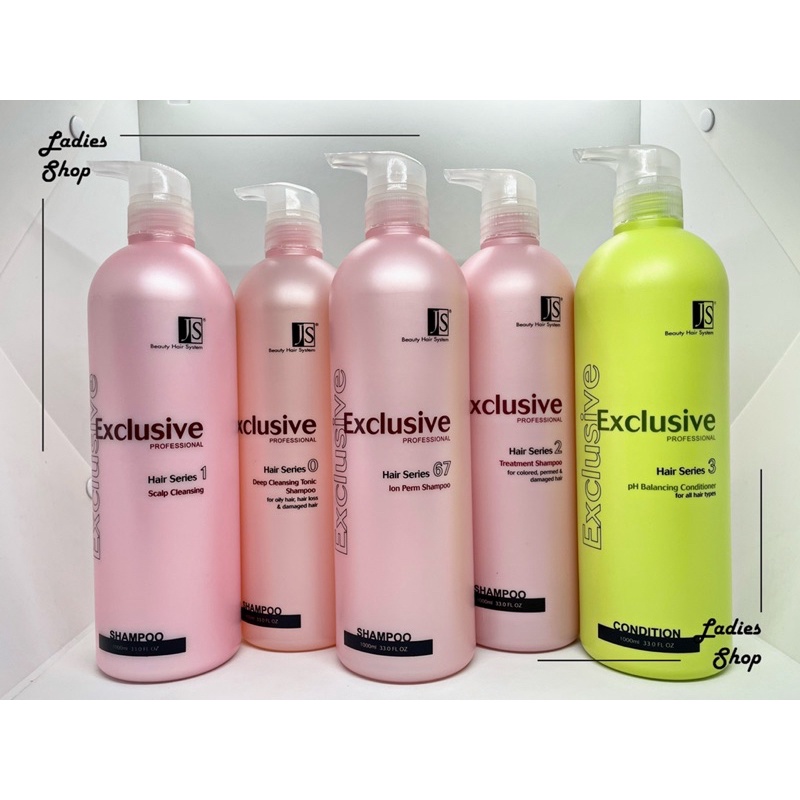 JS shampoo 1000ml OR Conditioner Treatment Shampoo Deep cleansing shp ...
