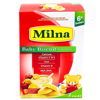 Milna Baby Biscuit & Baby Rusk 260g | Shopee Malaysia