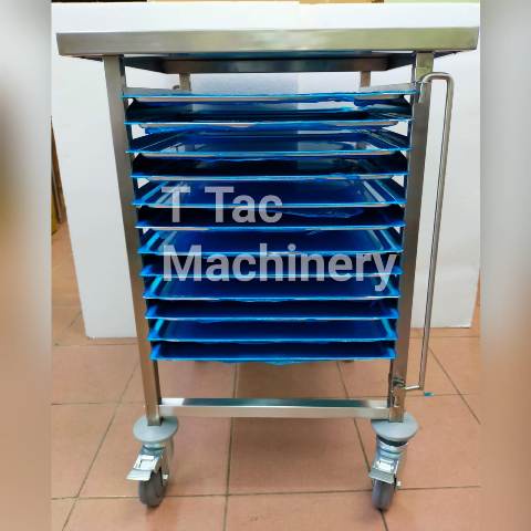 STAINLESS STEEL STAND RACK TROLLEY FOR CONVECTION OVEN ORIMAS /OKAZAWA ...