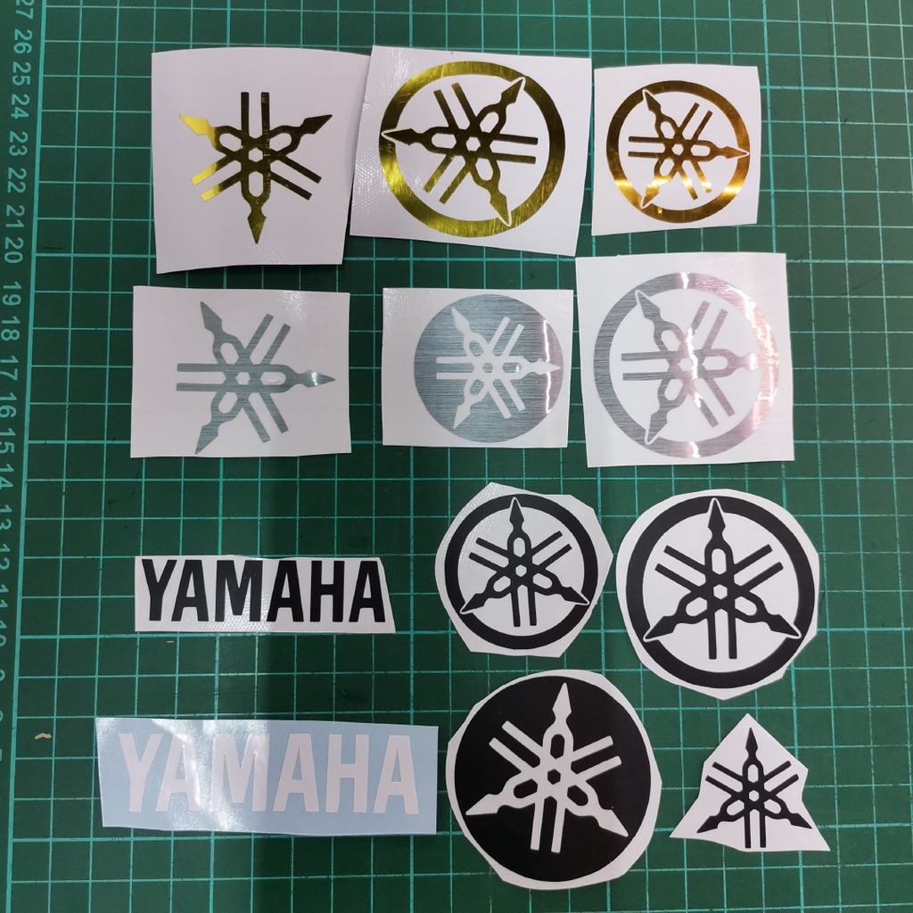 Motor Sticker Yamaha Logo Custom | Shopee Malaysia