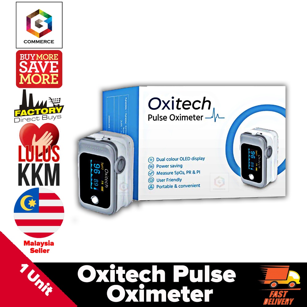 Oxitech Oximeter | Cami | Aeon Pulse | SpO2 Fingertip Oxygen Measure ...