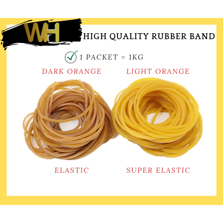 QUALITY RUBBER BAND / GETAH 1KG | Shopee Malaysia