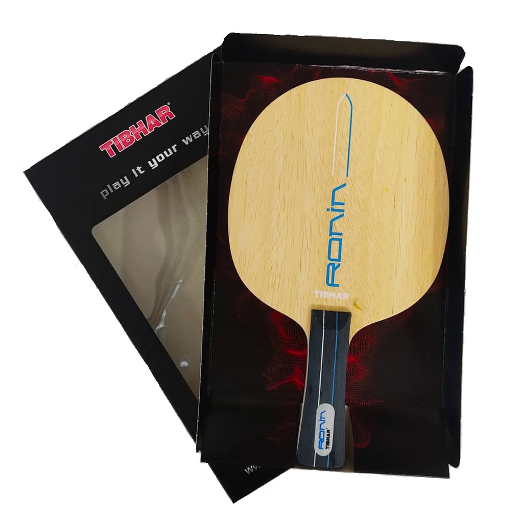 TIBHAR Table Tennis Bat Blade Ronin with Carbon Fiber (Handshake ...
