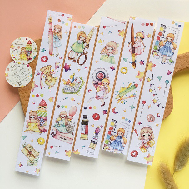 [Local Artist] 【寄卖】Yuyu_dream Design - Stationary Addict 1 Washi Tape ...