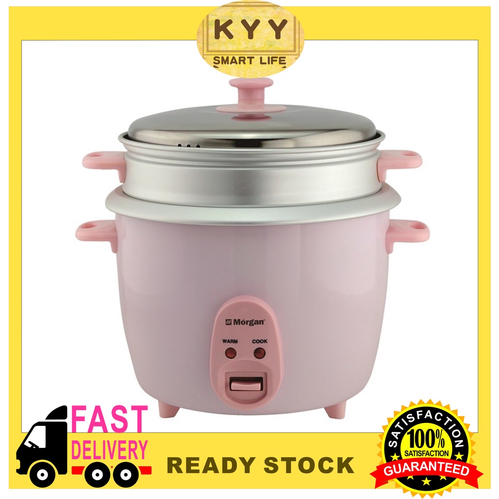 Morgan Rice Cooker MRC-TC28 with Steamer Tray (2.8L) | Shopee Malaysia