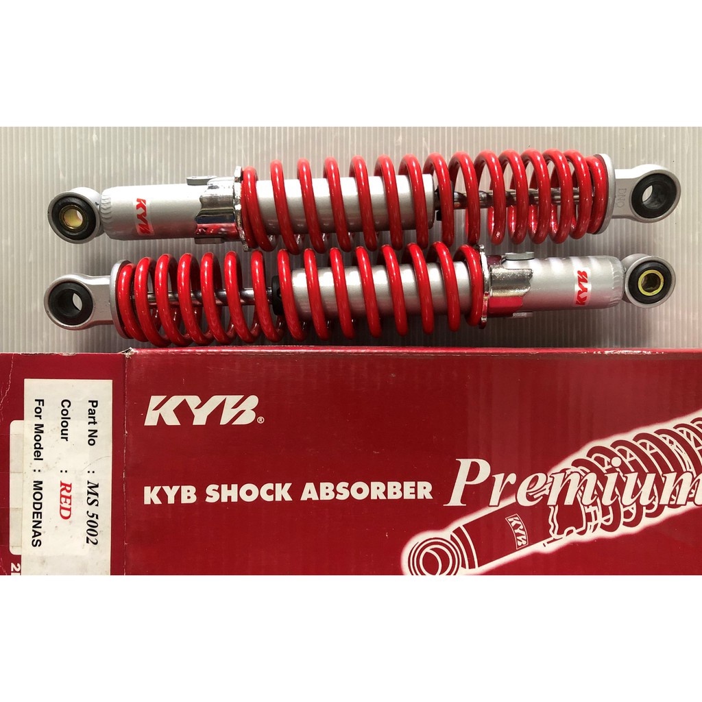 MODENAS KRISS 100 /MR1 /MR2 /CT100 /CT110 /KRISS120 REAR ABSORBER STANDARD MS5002 BLACK 100% KYB ...