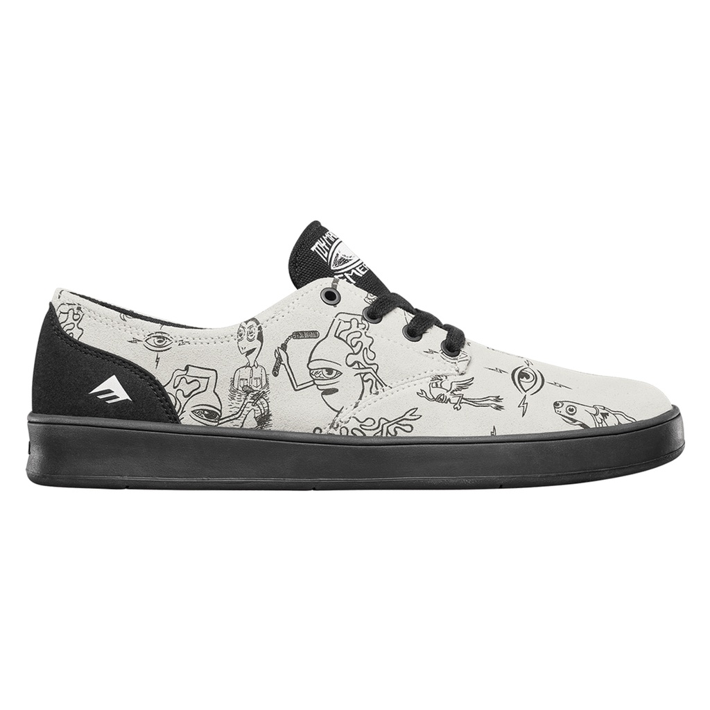 ( STOCK CLEARANCE) Emerica X Toy Machine Shoes Romero Laced ( Tan/Black ...