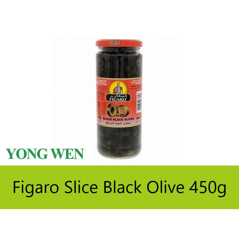 Figaro Slice Black Olive 450g | Shopee Malaysia