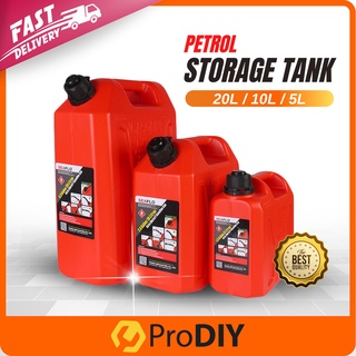 Petrol Storage Tank 5L/ 10L/ 20L Oil Tank Petrol Tank Motorcycle Car Jerry Can Petrol Tong ...