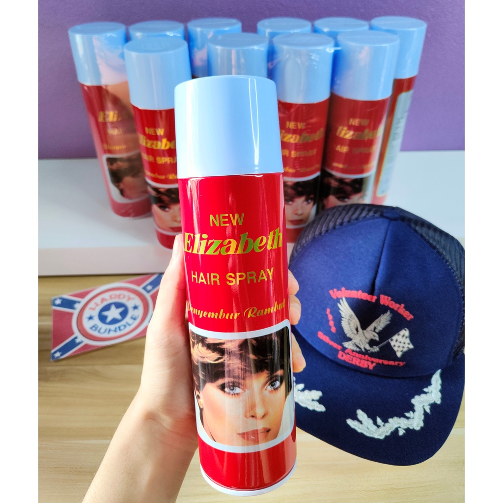 ELIZABETH HAIR SPRAY PENGERAS TOPI 500ML | Shopee Malaysia