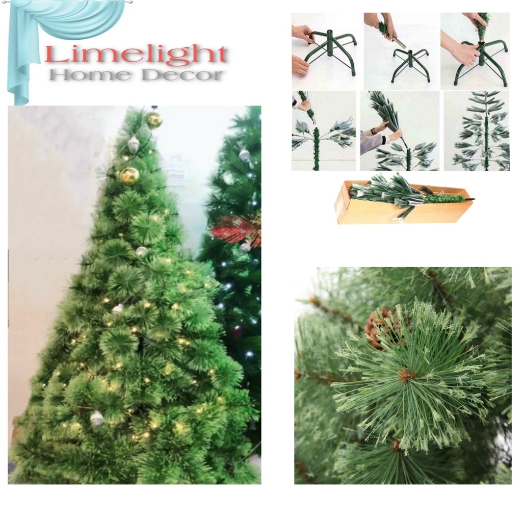 pokok Krismas Christmas Tree Sugar Pine Metal Frame Flowering Tree ...