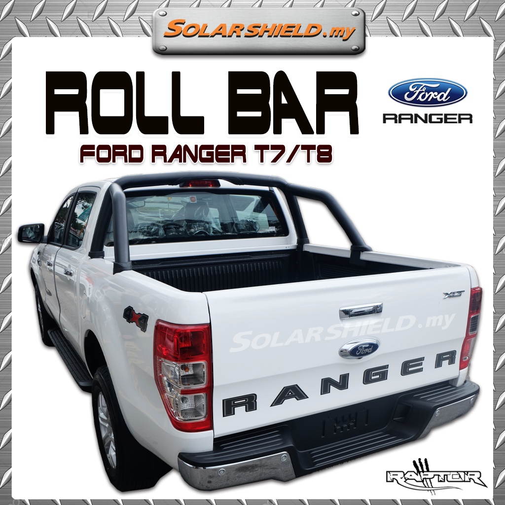 Ford Ranger T7/T8,Wildtrack,Raptor Original Roll Bar 4x4 Roll Bar ...