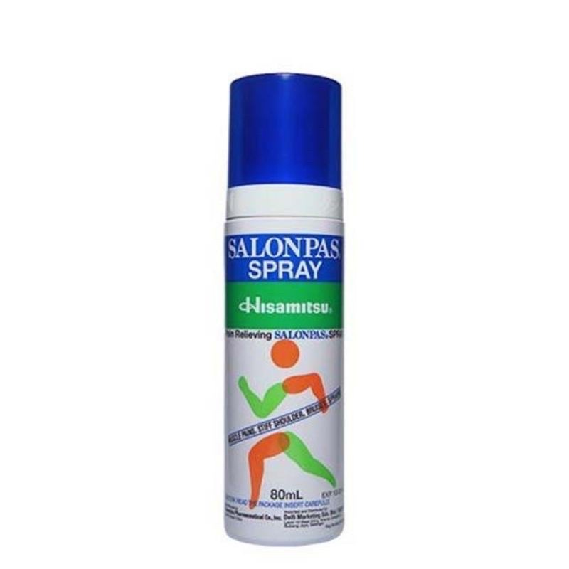 Hisamitsu Salonpas Spray 80ml Pain Relieving Salonpas Spray | Shopee ...