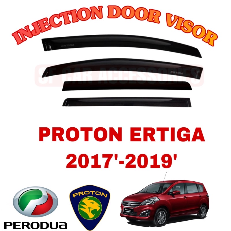 Injection Door Visor Proton Perodua Ertiga/Myvi/Persona/Alza/X70/Aruz ...