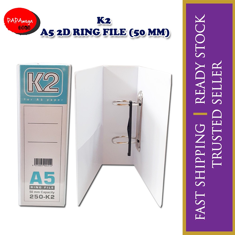 K2 A5 2D RING FILE (50MM) | Shopee Malaysia