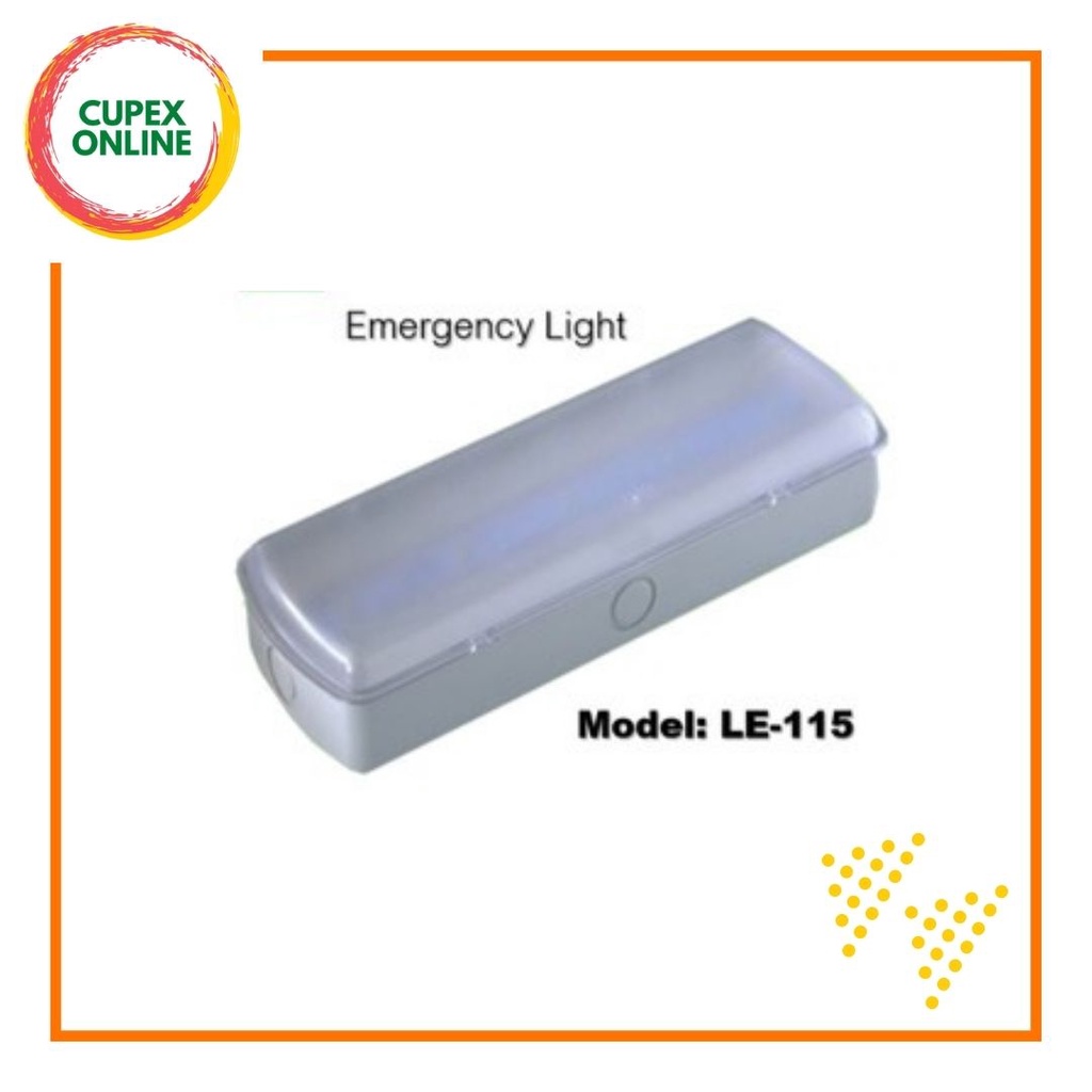 Econlite LE115 LED High Efficiency Emergency Light Bomba Approved ...