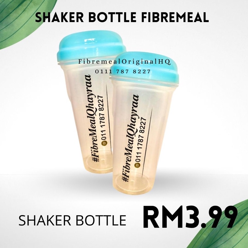 [READY STOCK] BOTOL SHAKER FIBREMEAL SHAKER BOTTLE FIBREMEAL | Shopee ...
