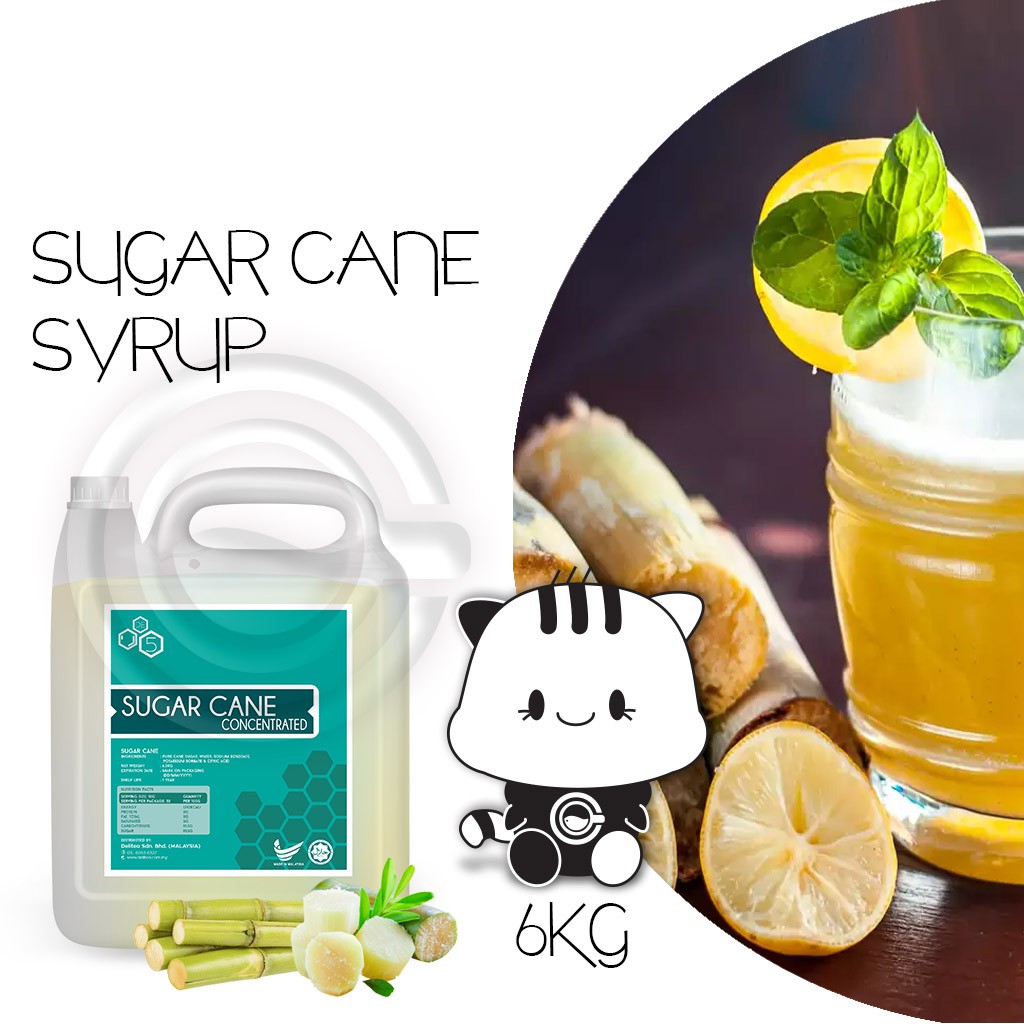 HALAL PURE SUGAR CANE SYRUP 6KG (5L) FOOD GRADE COMMERCIAL USE TEBU ...