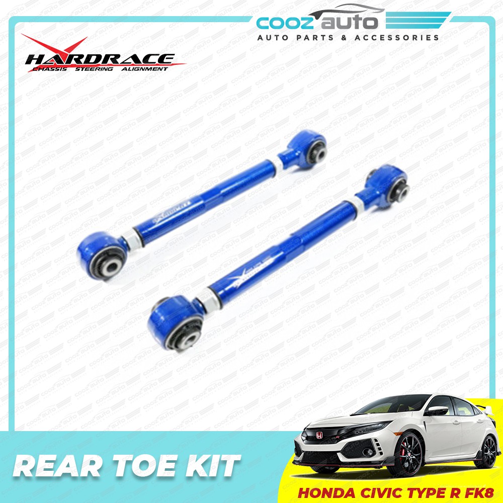 HONDA CIVIC 2016-2018 FC / FK8R TYPE R HARDRACE REAR TOE KIT ARM ...