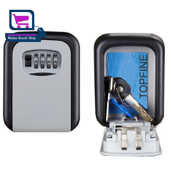 Outdoor Wall Mounted Key Safe Box Key Storage Box Key Box Peti Kunci ...
