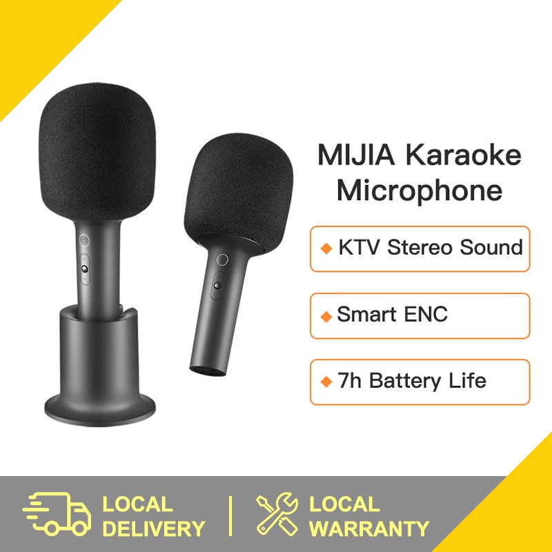 【New】 Xiaomi Mijia Bluetooth Smart Karaoke Microphone Wireless Mic ...