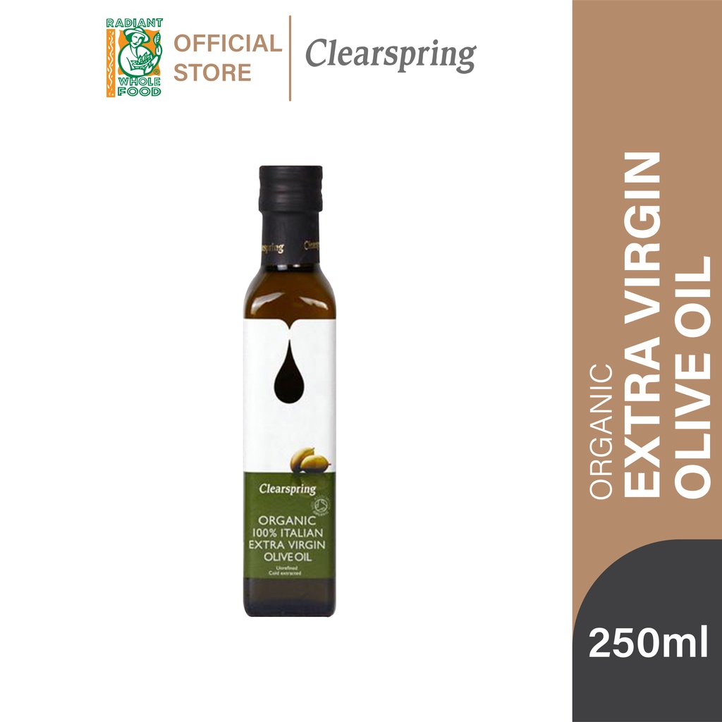 Clearspring Organic Italian Extra Virgin Olive Oil (250ml) | Shopee ...