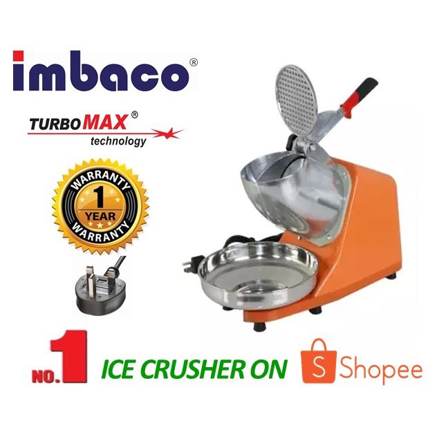 Imbaco 300W Single Blade Ice Crusher Shaving / Ais Kacang Machine ...