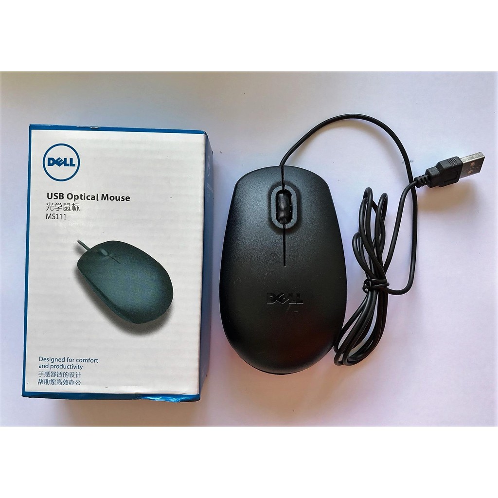 Dell USB Optical Mouse MS111 | Shopee Malaysia