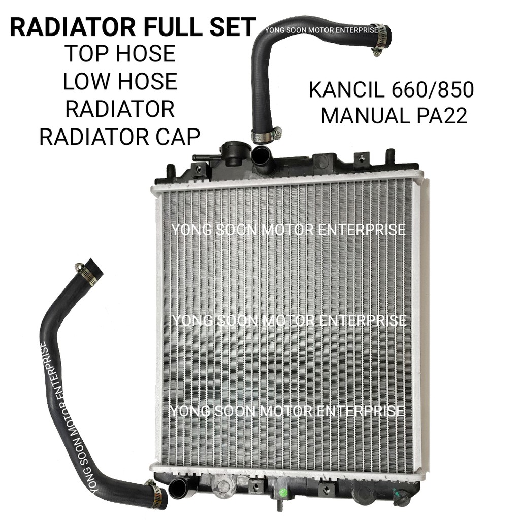 RADIATOR PERODUA KANCIL 660,850 (MANUAL)PA22 | Shopee Malaysia