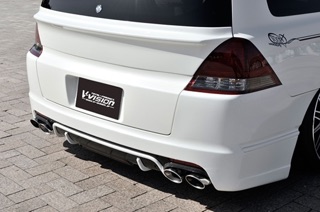 Honda Odyssey rb1 rb2 v vision bodykit body kit front rear bumper side ...