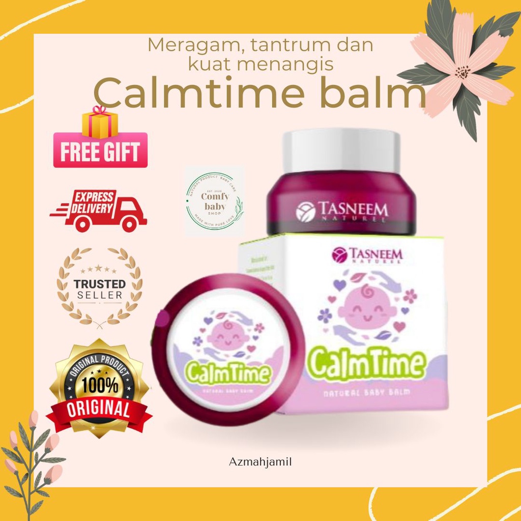 Tasneem balm untuk bayi -tasneem calm time - balm tasneem elak meragam ...