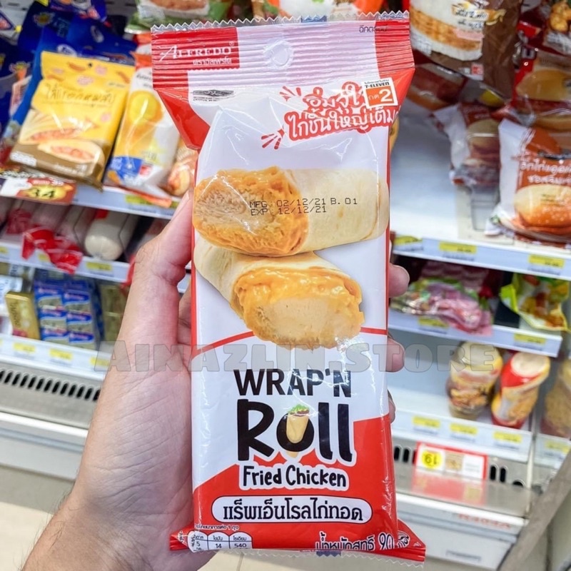 Wrap and roll fried chicken 7e Thailand ( new item ) | Shopee Malaysia