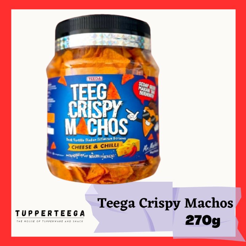 Teega snack Keropok Premium cheese & hot chili (BABY TEEGA, MACHOS ...