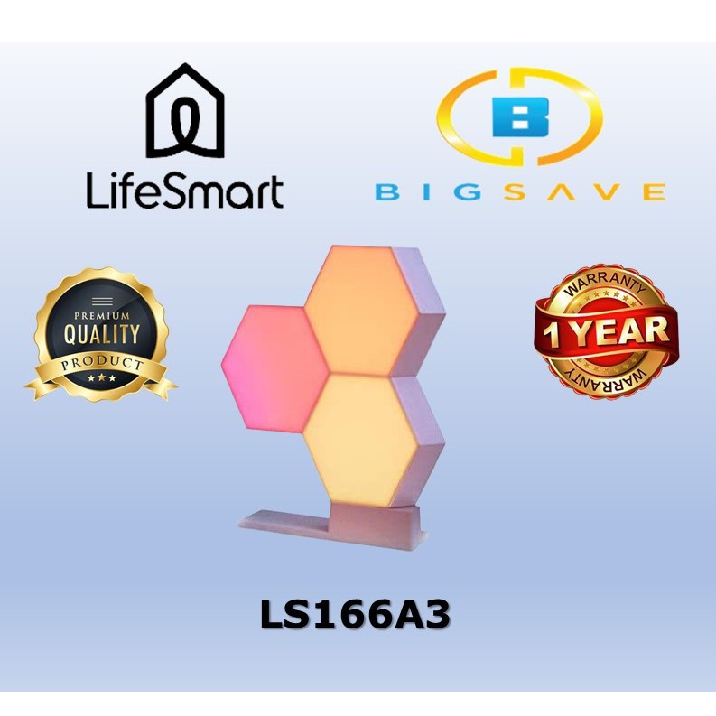 LIFESMART COLOR LIGHT PRO KIT ( 3PCS ) (LS166A3) | Shopee Malaysia