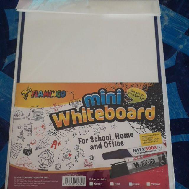 Mini Whiteboard Lightweight A4 Size | Shopee Malaysia