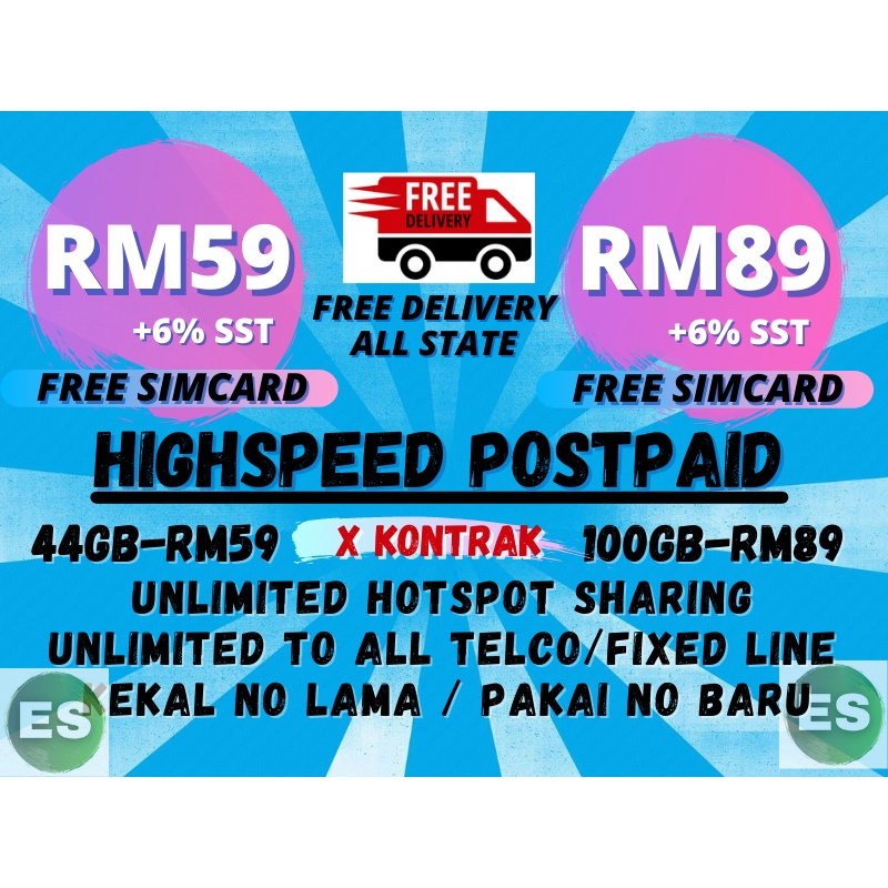 XOX HIGHSPEED DATA | UNLIMITED HOTSPOT | NO CAP SPEED | 44GB-100GB FROM ...