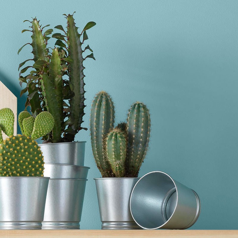 PASU BUNGA IKEA / POT BINTJE / READY STOCK!! GALVANIZED BUCKET ...