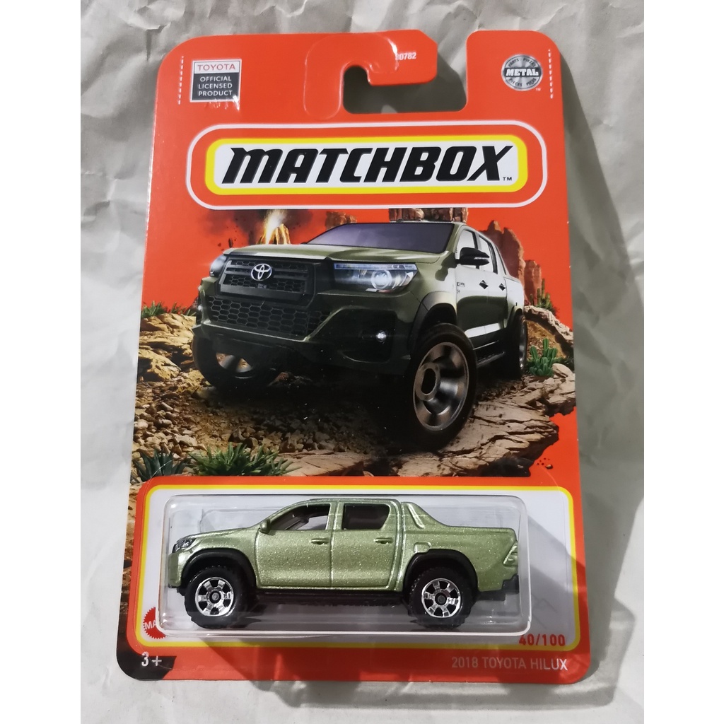 Matchbox 2022 2018 Toyota Hilux (green) | Shopee Malaysia