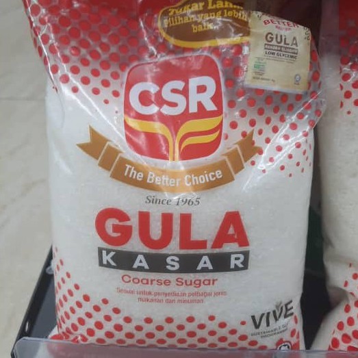 GULA PASIR KASAR CSR 1KG | Shopee Malaysia