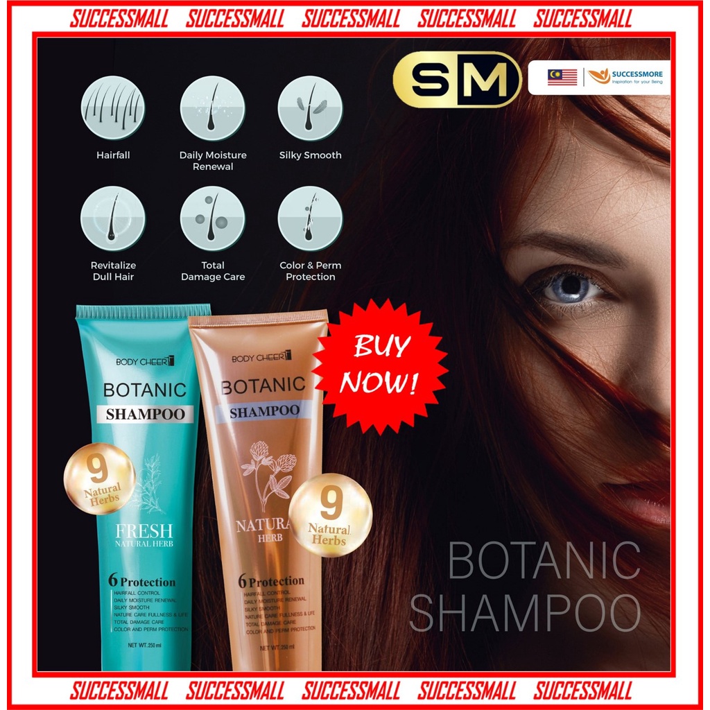 BOTANIC FRESH NATURAL HERB SHAMPOO / CONDITIONER 250ml | Shopee Malaysia