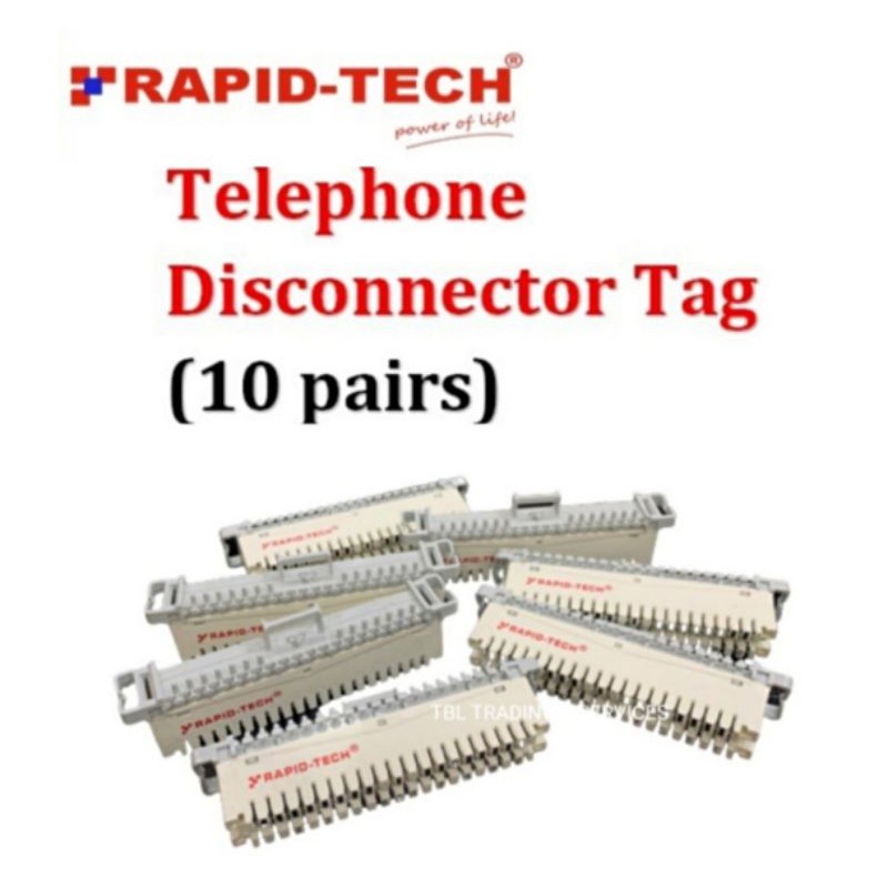Telephone Disconnector Tag / Telephone 10 Pairs Disconnection Module ...