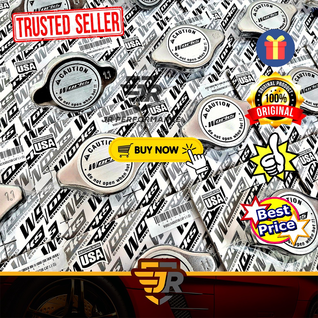 Works Engineering Cooling Radiator Cap 1.1/1.3 Wira Persona Waja Saga ...