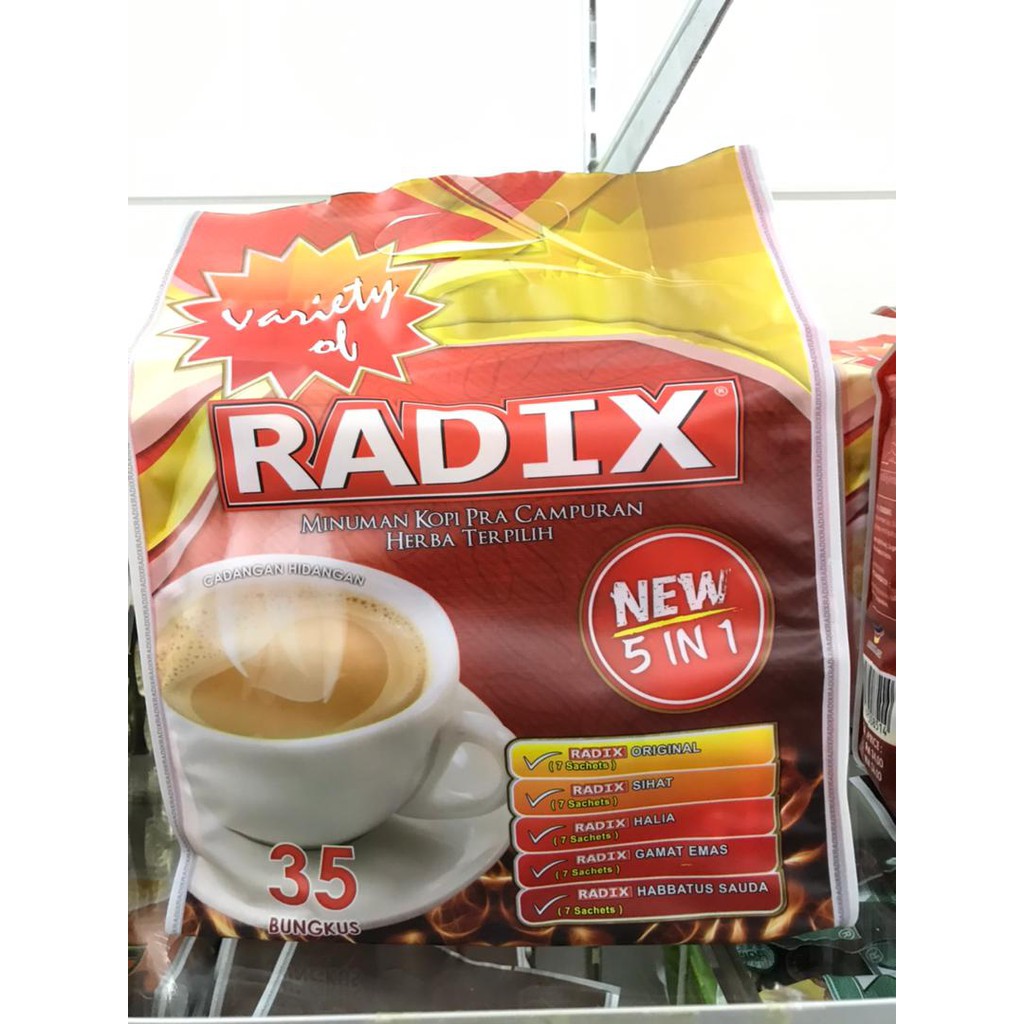 HPA - Kopi Radix Sinergi (Variety 5 in 1) | Shopee Malaysia