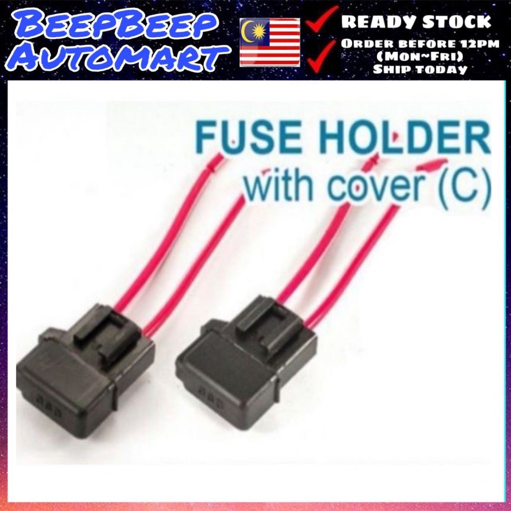 Plug in Fuse Holder Box for Standard Fuse car universal fuse box 1pc ...