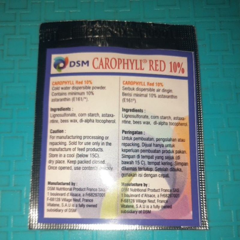 YG Carophyll RED & YELLOW Fish Feed For Bright Fish Colors | Shopee ...