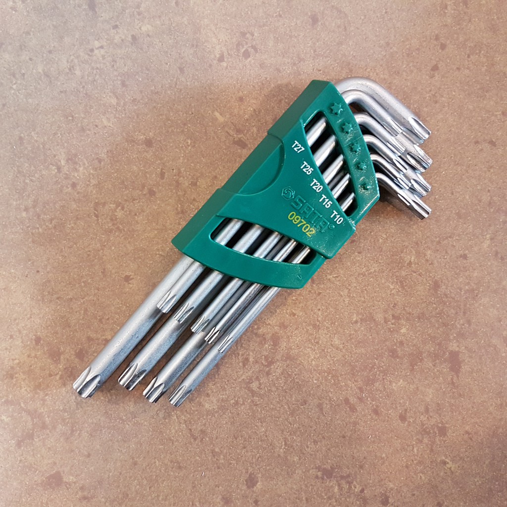 Sata 09702 9pc Torx® Tamper Proof Key Set Id448584 Shopee Malaysia