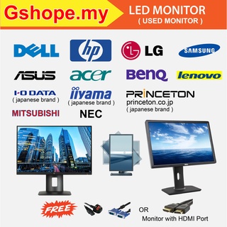 used monitor - Prices and Promotions - Jul 2022 | Shopee Malaysia